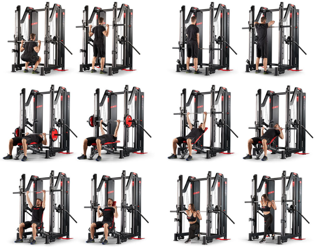 SMITH MACHINE SELECTORIZED / 1SC110 - Panatta Australia | Panatta Australia