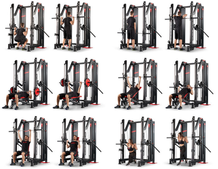 SMITH MACHINE SELECTORIZED / 1SC110 - Panatta Australia | Panatta Australia