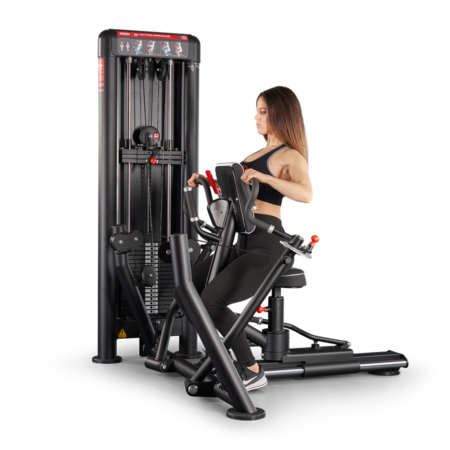 DUAL CHEST PRESS | ROWING MACHINE CONVERGENT / 1SCD020 - Panatta ...